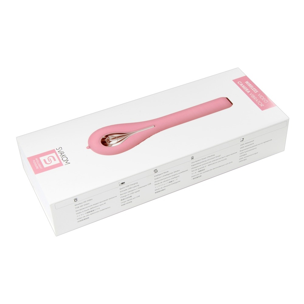 Vibrátor Svakom Siime Eye light pink > Vibrátory | FLAGRANTI